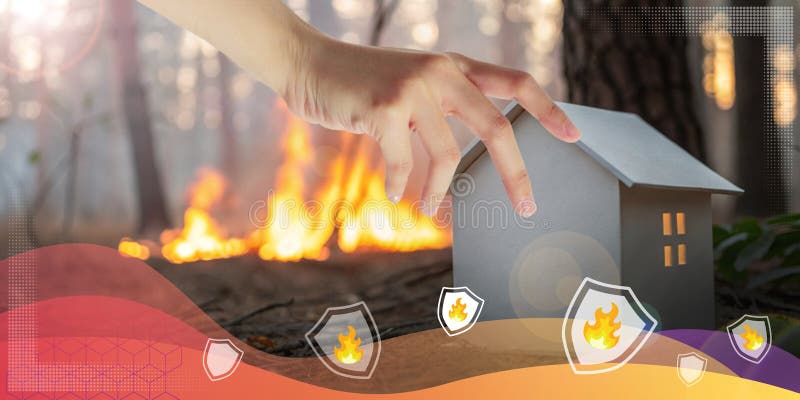 Abstract Background. Housing Insurance Concept and Creating Fire Safety ...