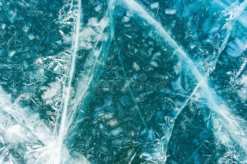 Cracked Ice Background