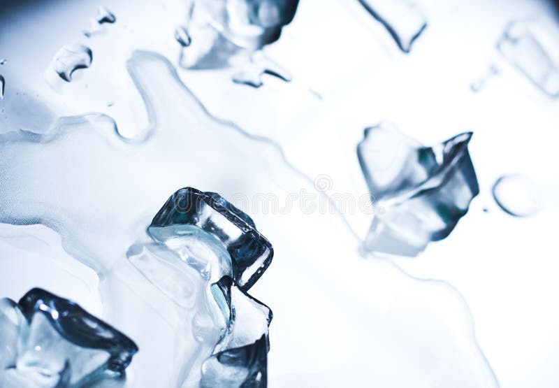 Abstract Background with Ice Cubes Stock Photo - Image of cube ...