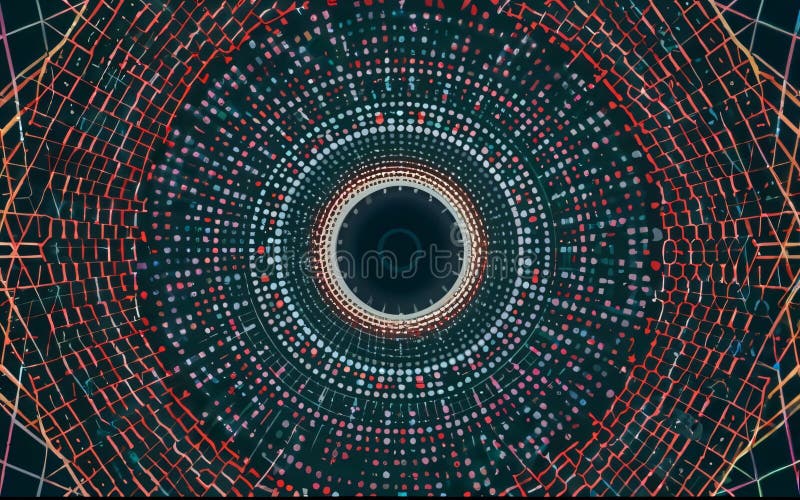 Abstract Background with Fantastic Elements, Nice Screensaver or ...