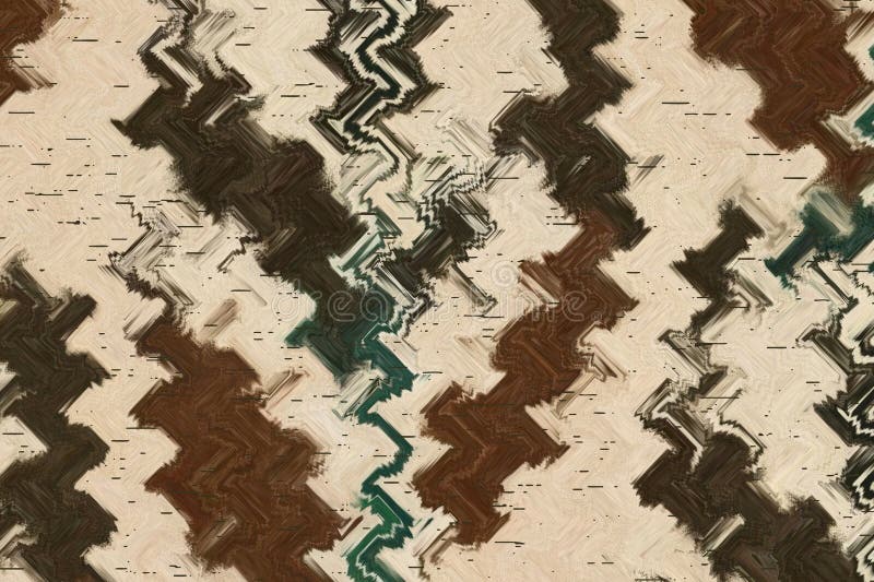 Abstract Background in Ikat Technique. for Use on Materials and Graphics Stock Illustration ...