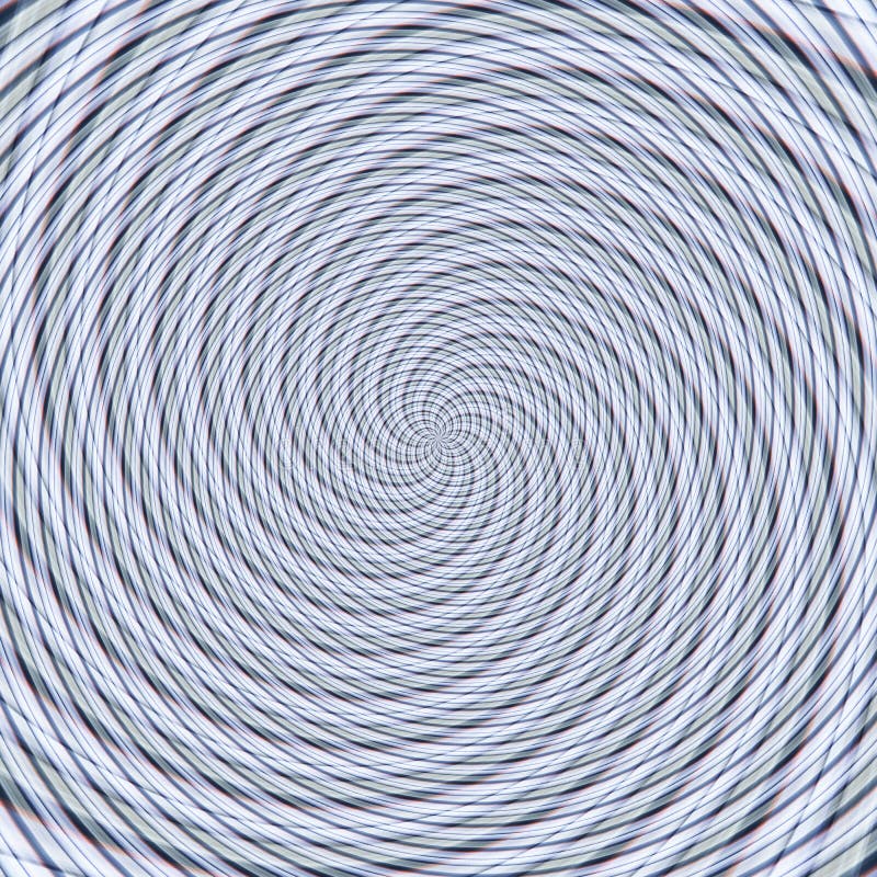 Hypnotic of Rotation. Perpetual Rotation Illusion. Background with ...
