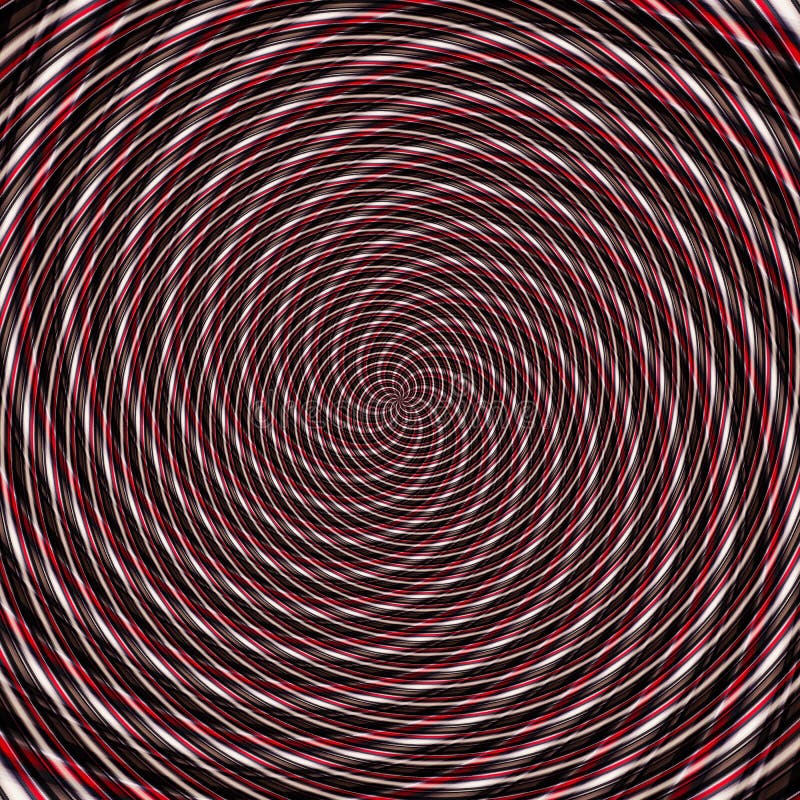 Hypnotic of Rotation. Perpetual Rotation Illusion. Background with ...