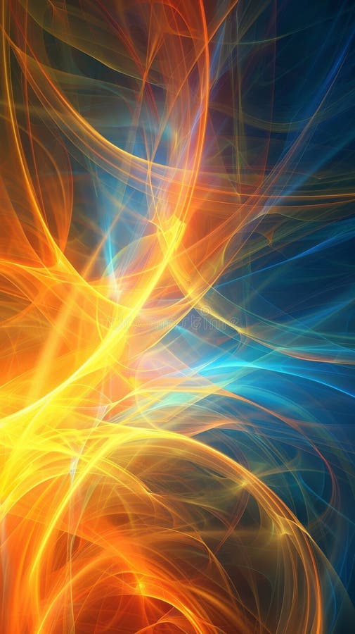 Abstract Background Illustrating Business Synergy. Stock Illustration ...