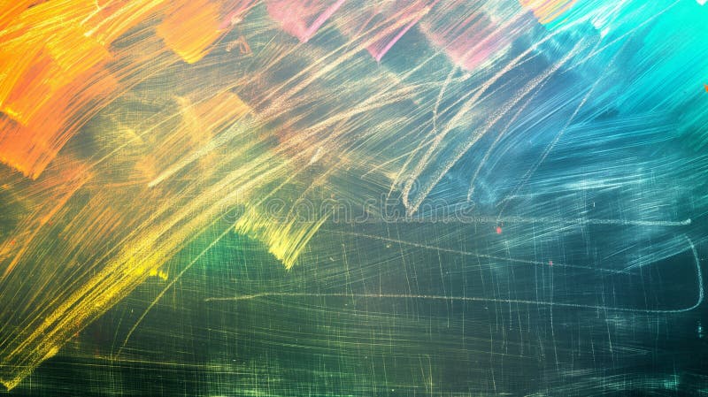 Abstract Background Illustrating Education. Chalk Board with Abstract ...