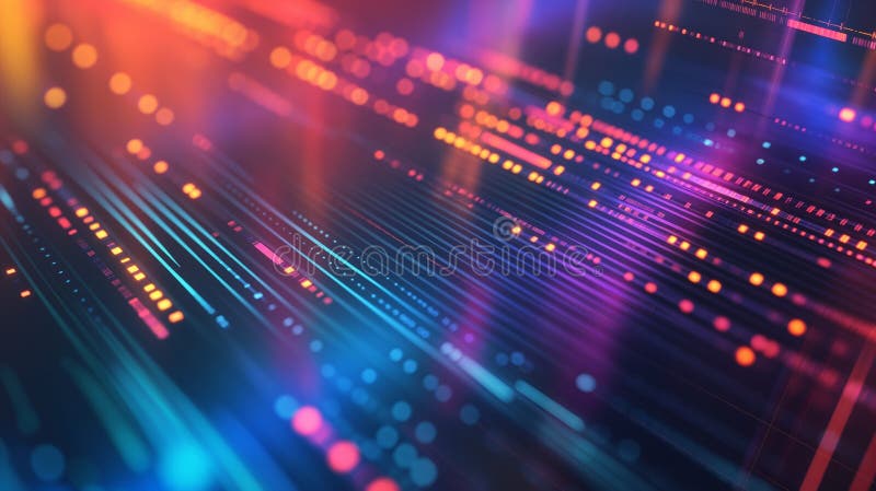 Abstract Background Illustrating Finance. Grid of Intersecting Lines ...