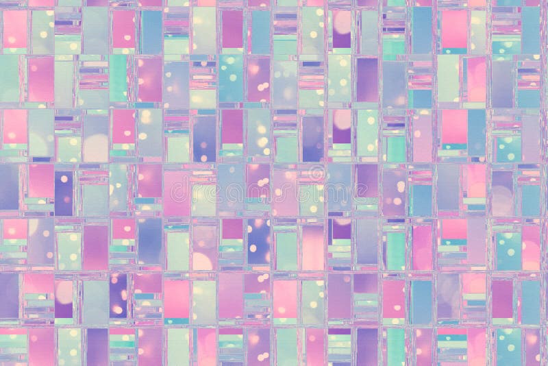 Abstract Background Illustration with Repeated Boxes Pattern Stock ...