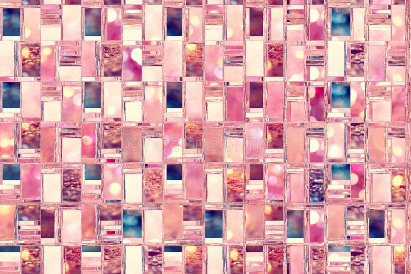 Abstract Background Illustration with Repeated Boxes Pattern Stock ...