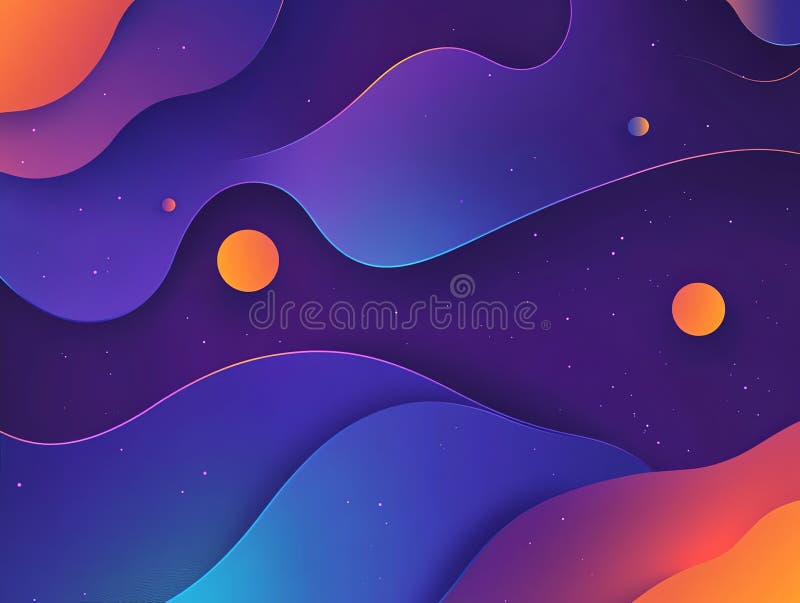 Abstract Background Image: Cosmic Waves Stock Image - Image of nebula ...