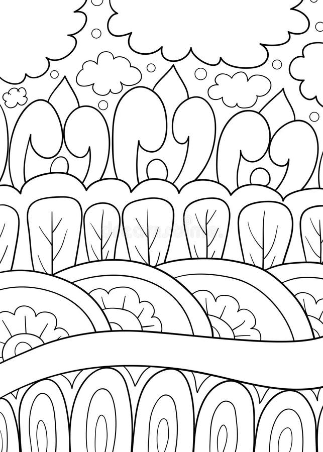 An Abstract Background Image,line Art Illustration for Relaxing Stock ...