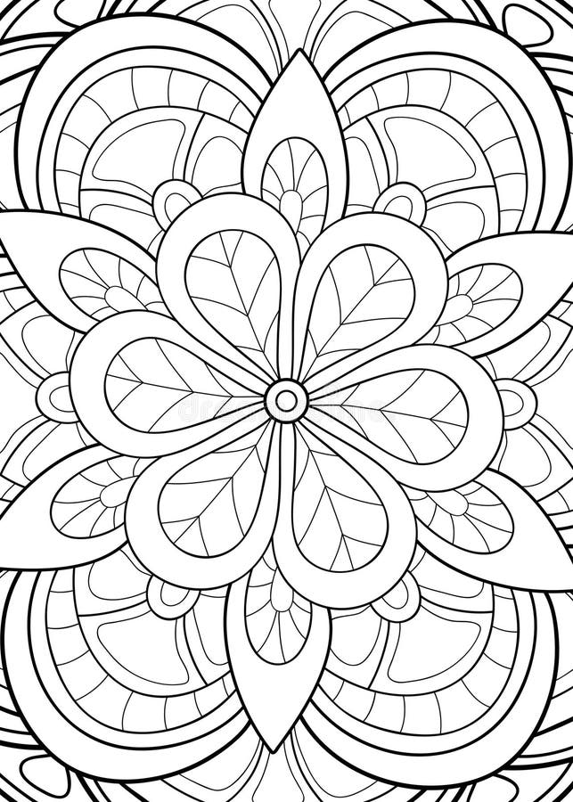 An Abstract Background Image,line Art Illustration for Relaxing Stock ...