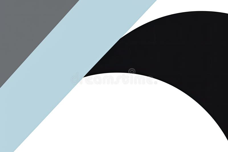 Abstract Background Image With A Minimalist Approach Using Simple Shapes And A Monochromatic