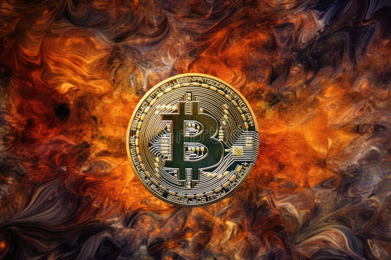An Abstract Background Image that Represents the Bitcoin Complexity of ...
