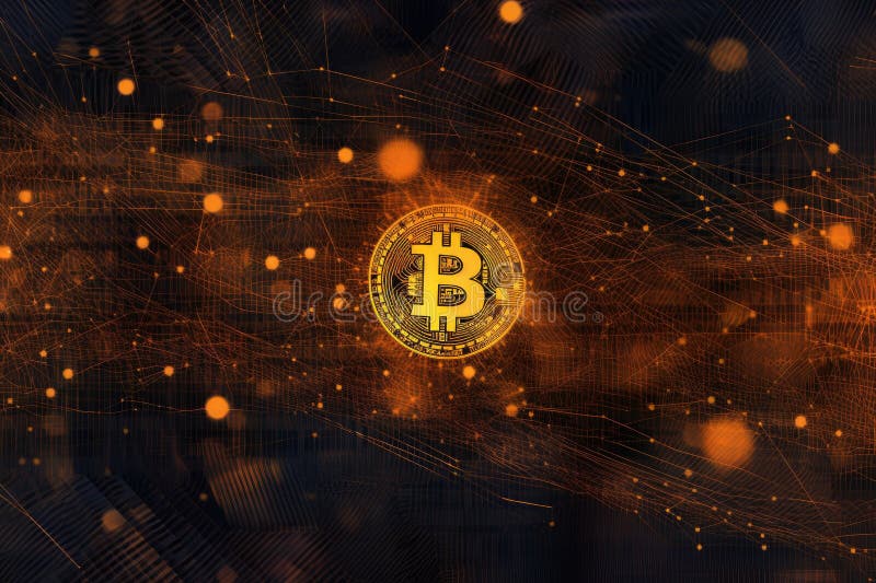 An Abstract Background Image that Represents the Bitcoin Complexity of ...