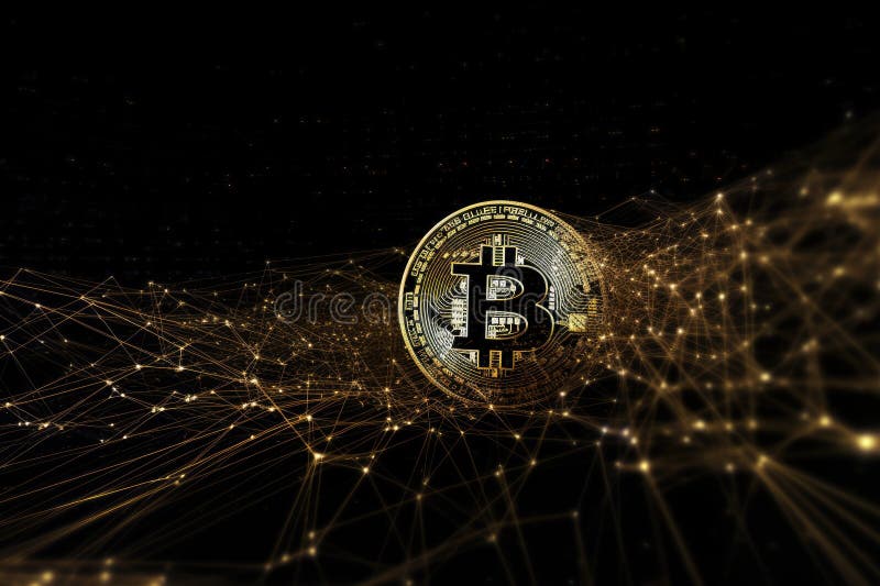 An Abstract Background Image that Represents the Bitcoin Complexity of ...