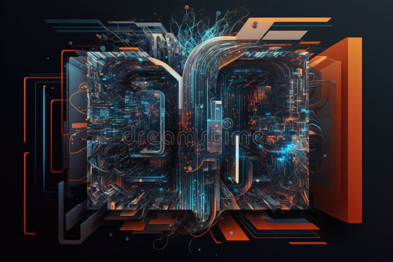 An Abstract Background Image that Represents the Complexity of the ...