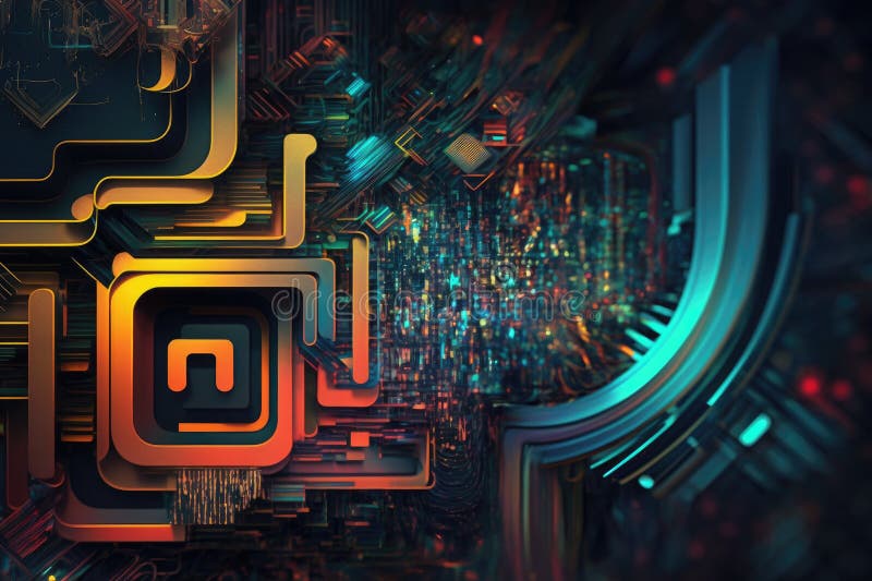 An Abstract Background Image that Represents the Complexity of the ...