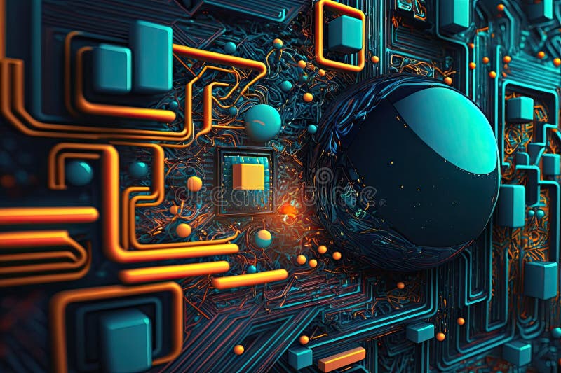 An Abstract Background Image that Represents the Complexity of the ...