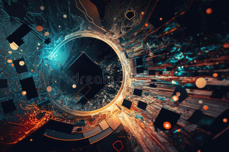 An Abstract Background Image that Represents the Complexity of the ...