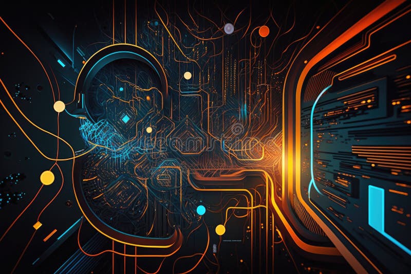 An Abstract Background Image that Represents the Complexity of the ...