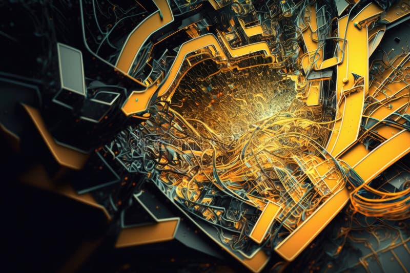 An Abstract Background Image that Represents the Complexity of the ...