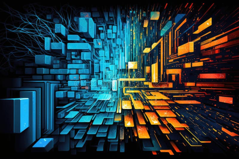 An Abstract Background Image that Represents the Complexity of the ...