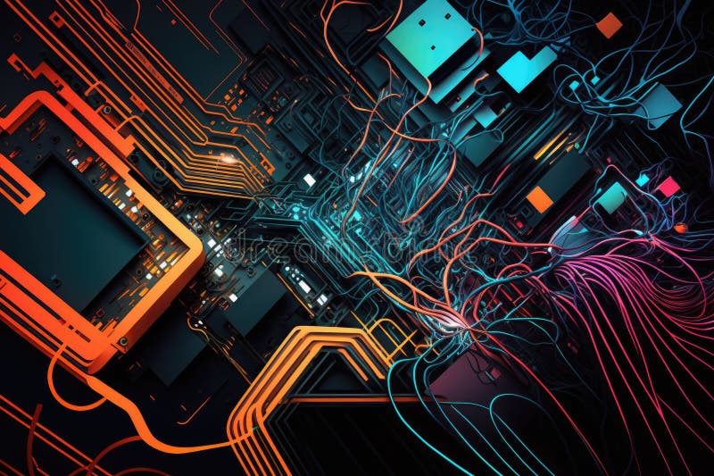 An Abstract Background Image that Represents the Complexity of the ...