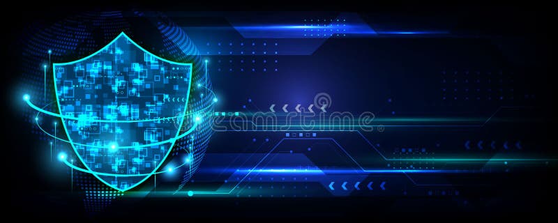 Abstract Background Image, Technology, Data Protection Concept ...