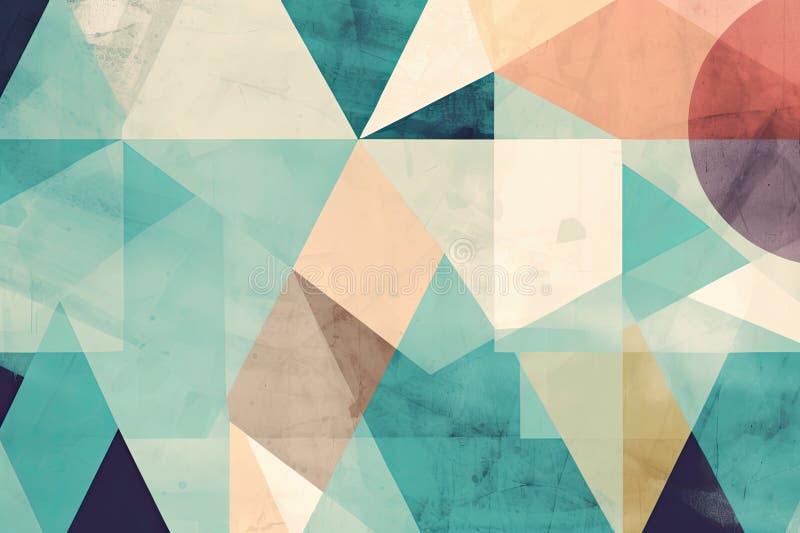 Abstract Background Image Using a Combination of Geometric and Organic ...