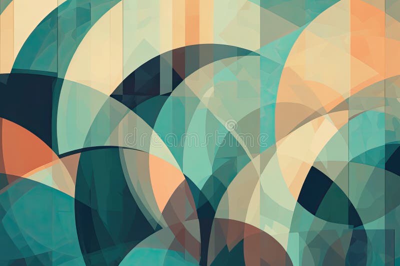 Abstract Background Image Using a Combination of Geometric and Organic ...