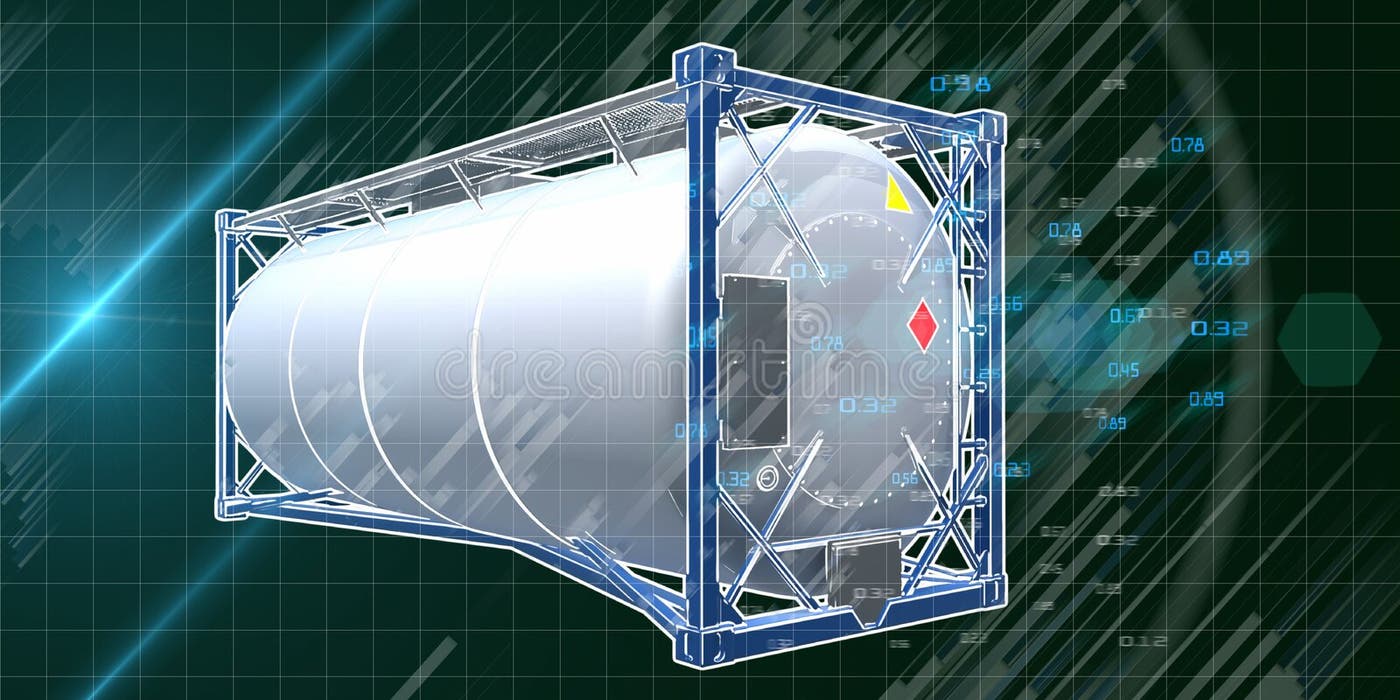 Iso Tank Stock Illustrations – 91 Iso Tank Stock Illustrations, Vectors ...