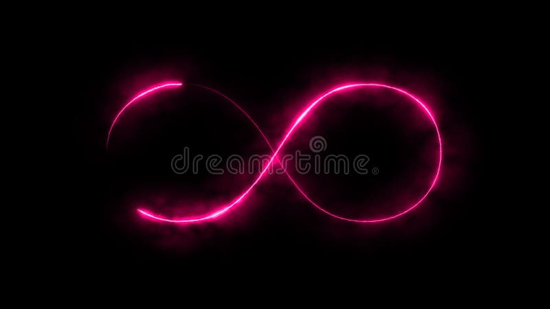 Abstract Background with Infinity Sign. Digital Background Stock Video ...