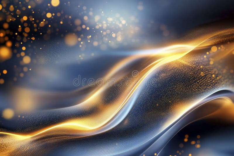 AI Vew of Abstract Background for Innovative Programs with Golden and ...