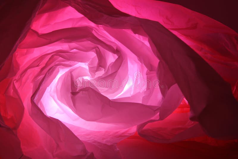 Abstract Background of the Insides of a Red Plastic Bag Stock Image ...