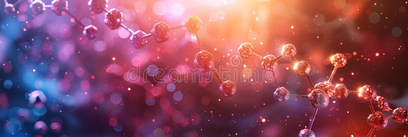 Abstract Background Inspired by Molecular Biochemistry with Vibrant ...