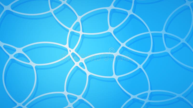 Abstract Background of Intersecting Circles Stock Vector - Illustration ...