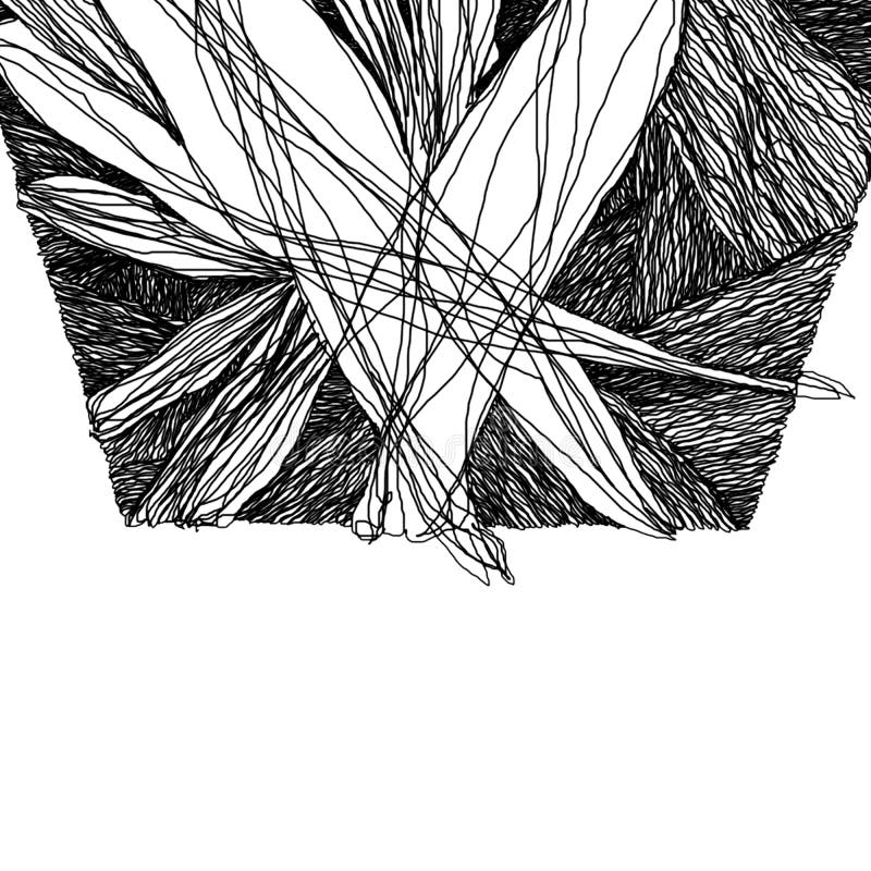 Abstract Background with Intersecting Geometric Shapes. Stock ...