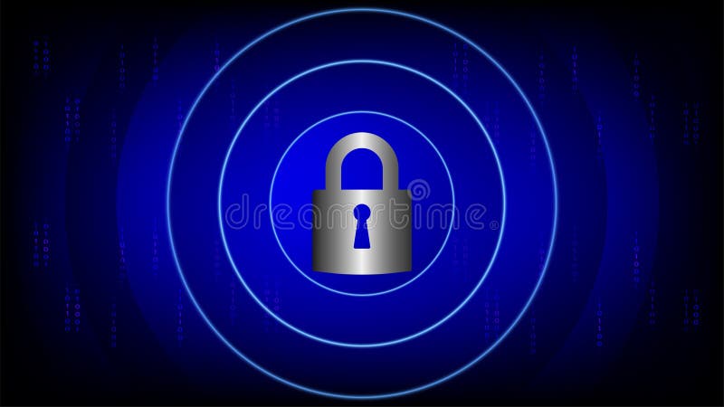 Abstract Background Key Security Connection Hitech Technology Stock ...