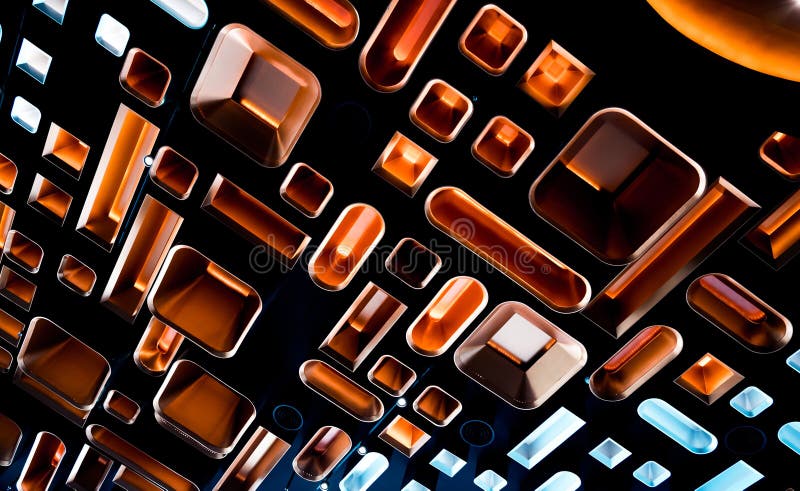 Abstract Background with Lamp Lights and Shadow Stock Photo - Image of ...