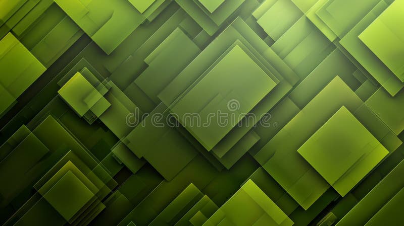 Abstract Background Layers Green Translucent Rectangles Stock Photos ...