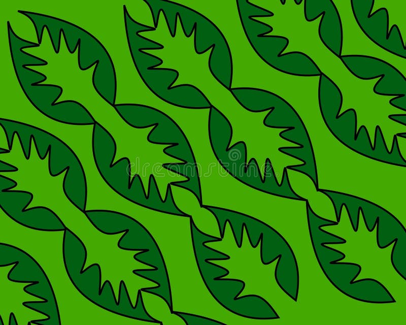 Leaf Motifs Template for Invite or Greeting Card Stock Vector ...