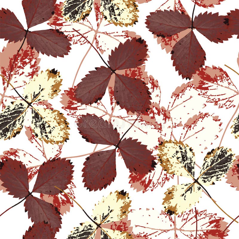 Abstract Background with Leaves Stock Illustration - Illustration of ...
