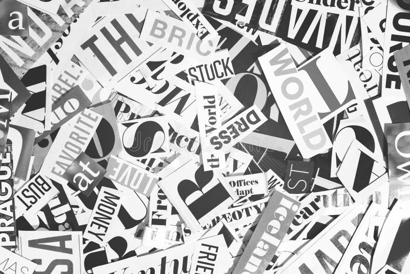387 Word Clippings Magazine Background Stock Photos - Free & Royalty ...