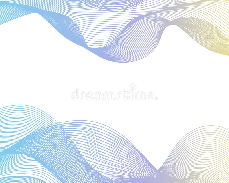 Abstract Background. Light Background with Soft Lines Around the Edges ...