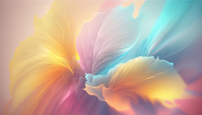 Abstract Background Light Color. Generative AI. Stock Illustration ...