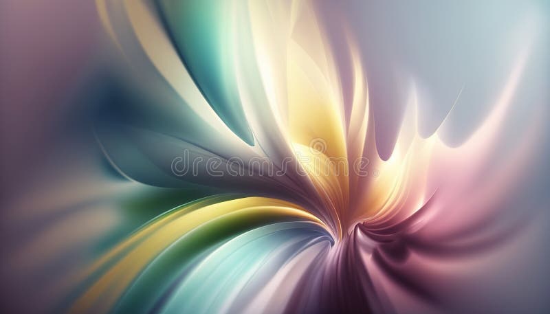 Abstract Background Light Color. Generative AI. Stock Illustration ...