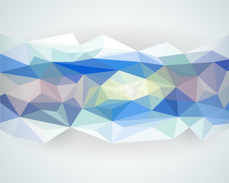 Abstract Background with Light Colour Polygonal Design Stock Vector ...
