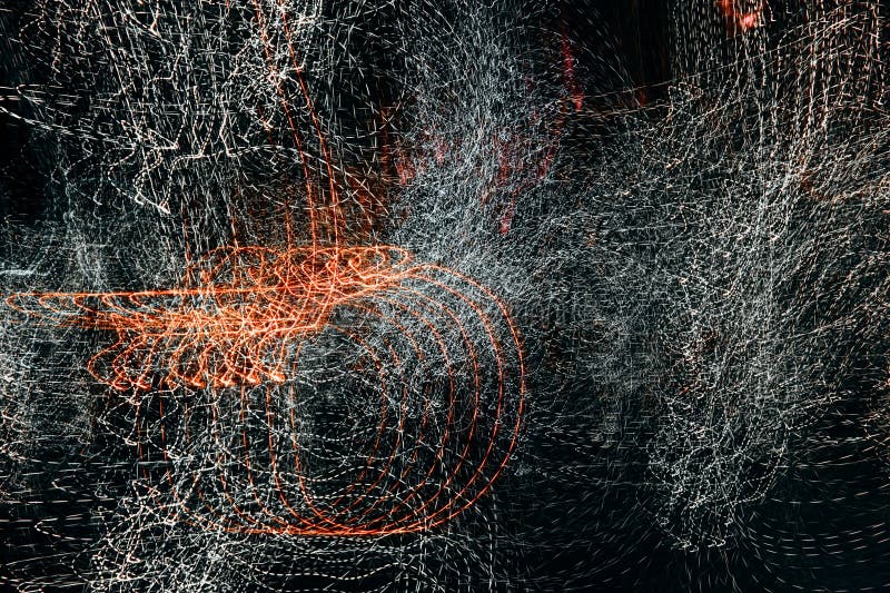 Abstract light drawing stock image. Image of colored - 276253385