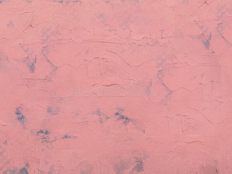 Light Pink Cement Wall with a Rough Surface.Texture or Background Stock ...