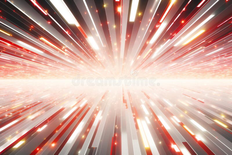 Abstract Background with Light Rays and Beams Stock Illustration ...